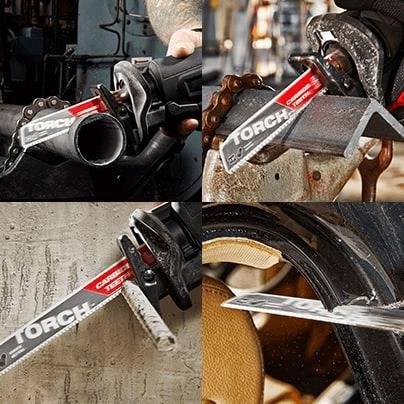 (3PK) 12" SAWZALL® TORCH™ Blades with Carbide Teeth | Milwaukee Tool