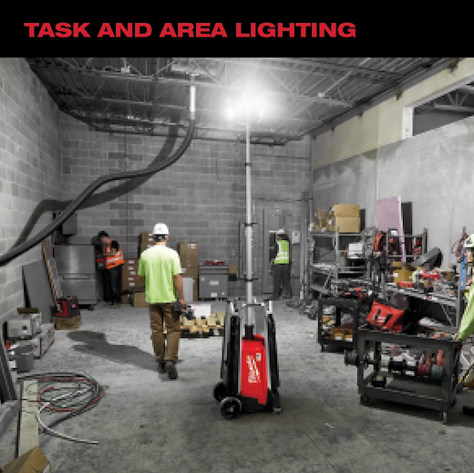 MX FUEL ROCKET Tower Light/Charger | Milwaukee Tool