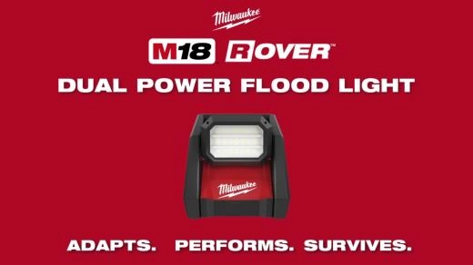 M18™ ROVER™ Dual Power Flood Light| Milwaukee Tool