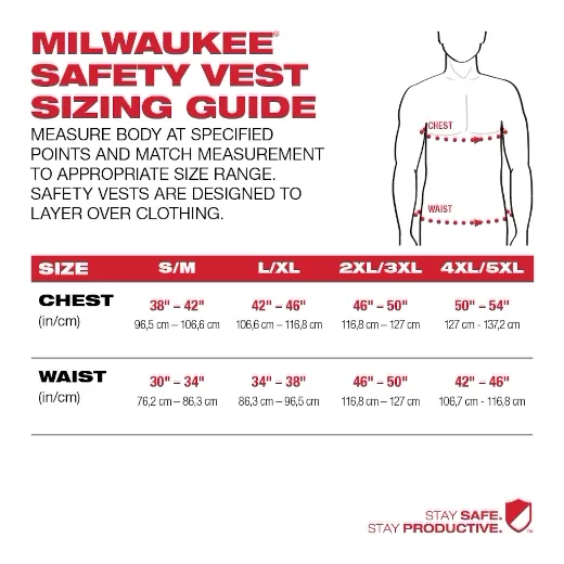 Class 3 High Visibility Safety Vests | Milwaukee Tool