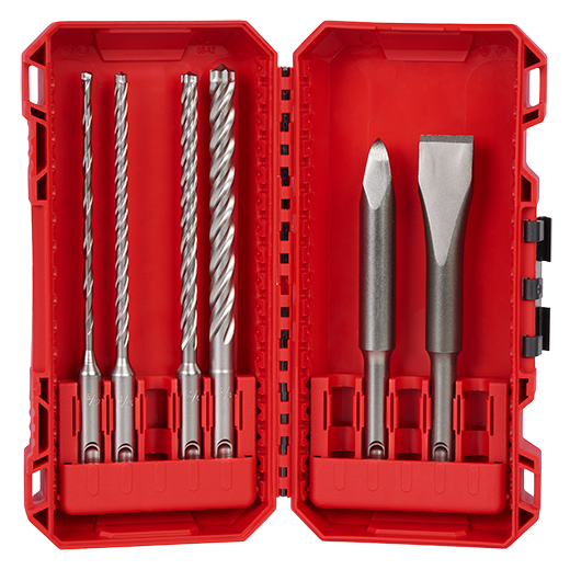 MX4™ 4-Cutter SDS PLUS Drill Bits | Milwaukee Tool