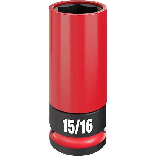 SHOCKWAVE Impact Duty™ 1/2 Drive 15/16" SAE Lug Nut Wheel Socket ...