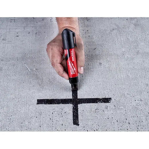 INKZALL™ Extra Large Chisel Tip Black Marker | Milwaukee Tool