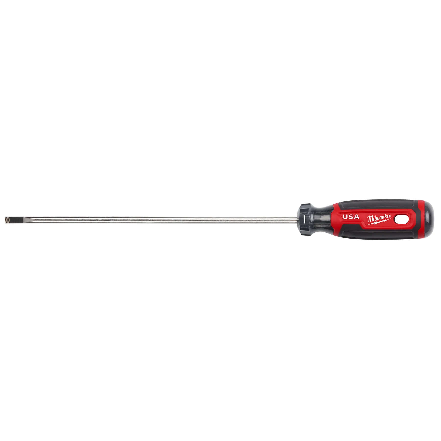 3/16" Cabinet 8" Cushion Grip Screwdriver (USA) | Milwaukee Tool