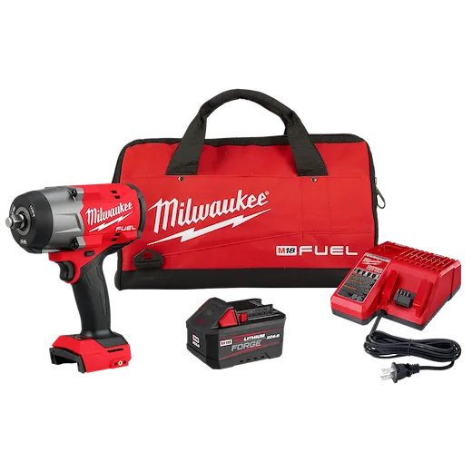 M18 FUEL™ 1/2" High Torque Impact Wrench & REDLITHIUM™ FORGE™ Kit ...