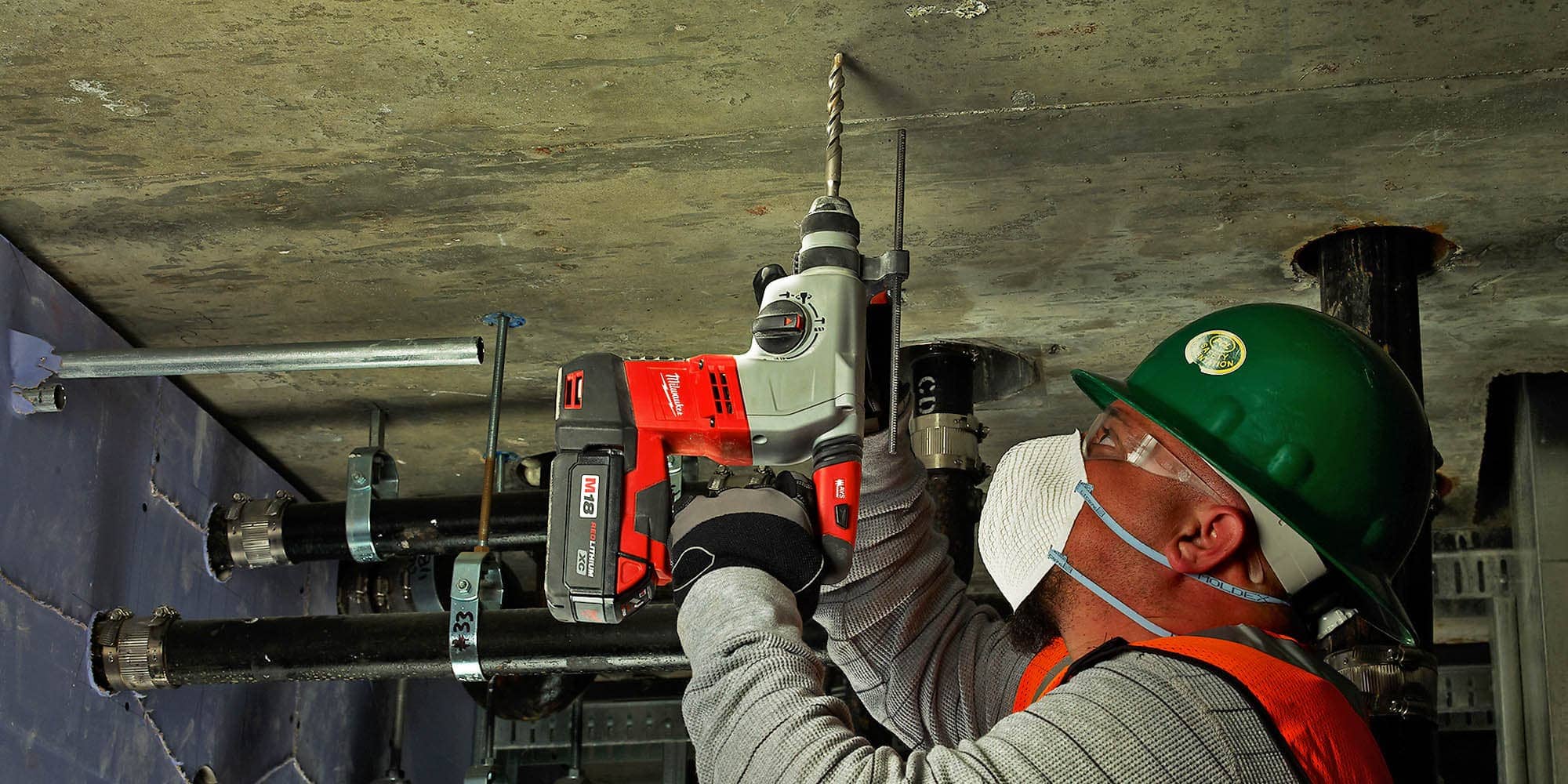 Concrete Driving, Coring and Vacuum Power Tools | Milwaukee Tool