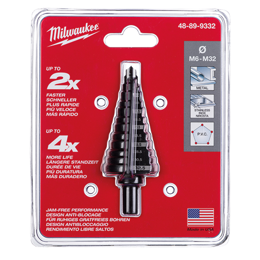 Step Bit M6-M32 (32.5MM)